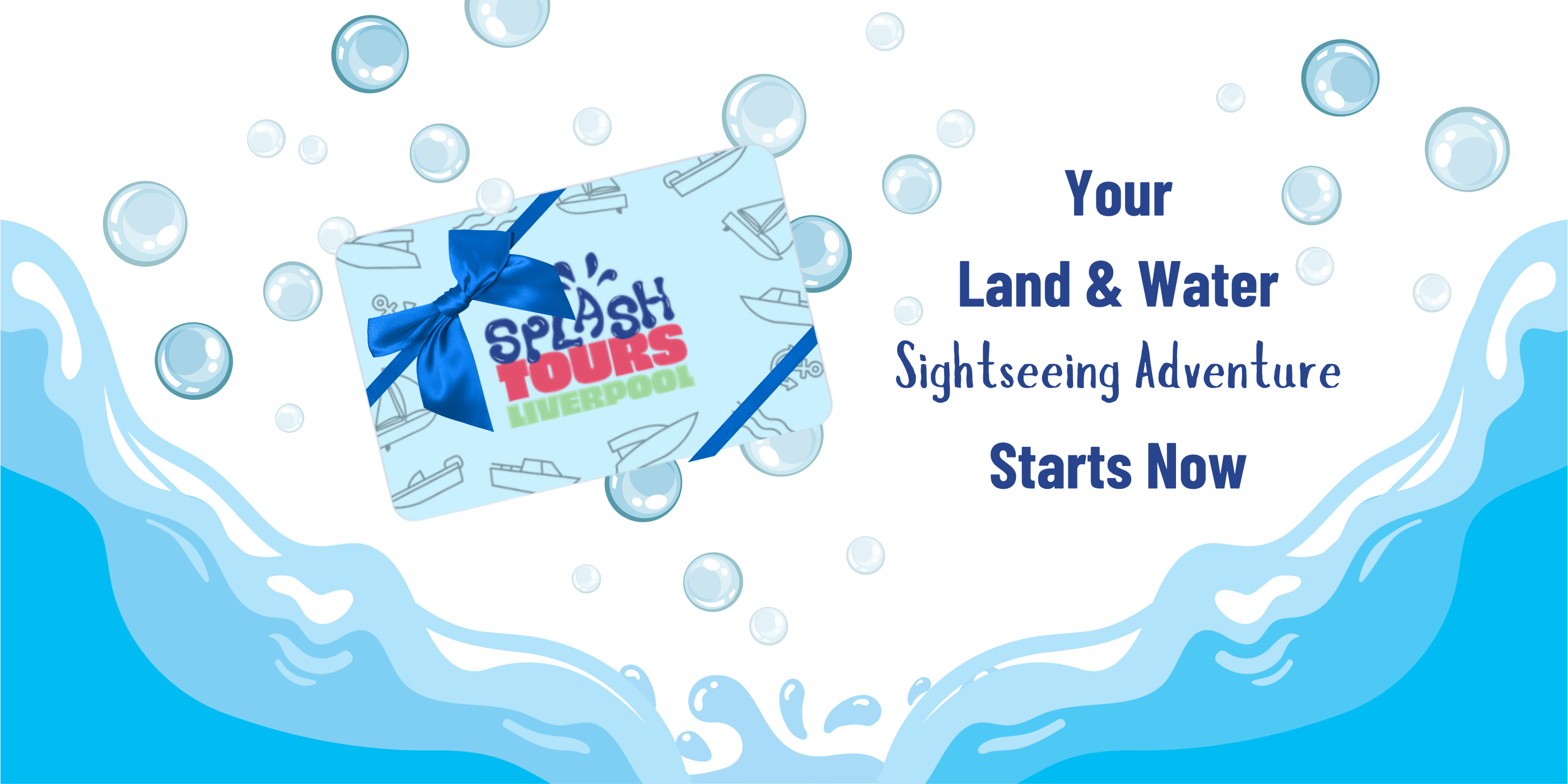 Gift Cards | Splash Tours Liverpool